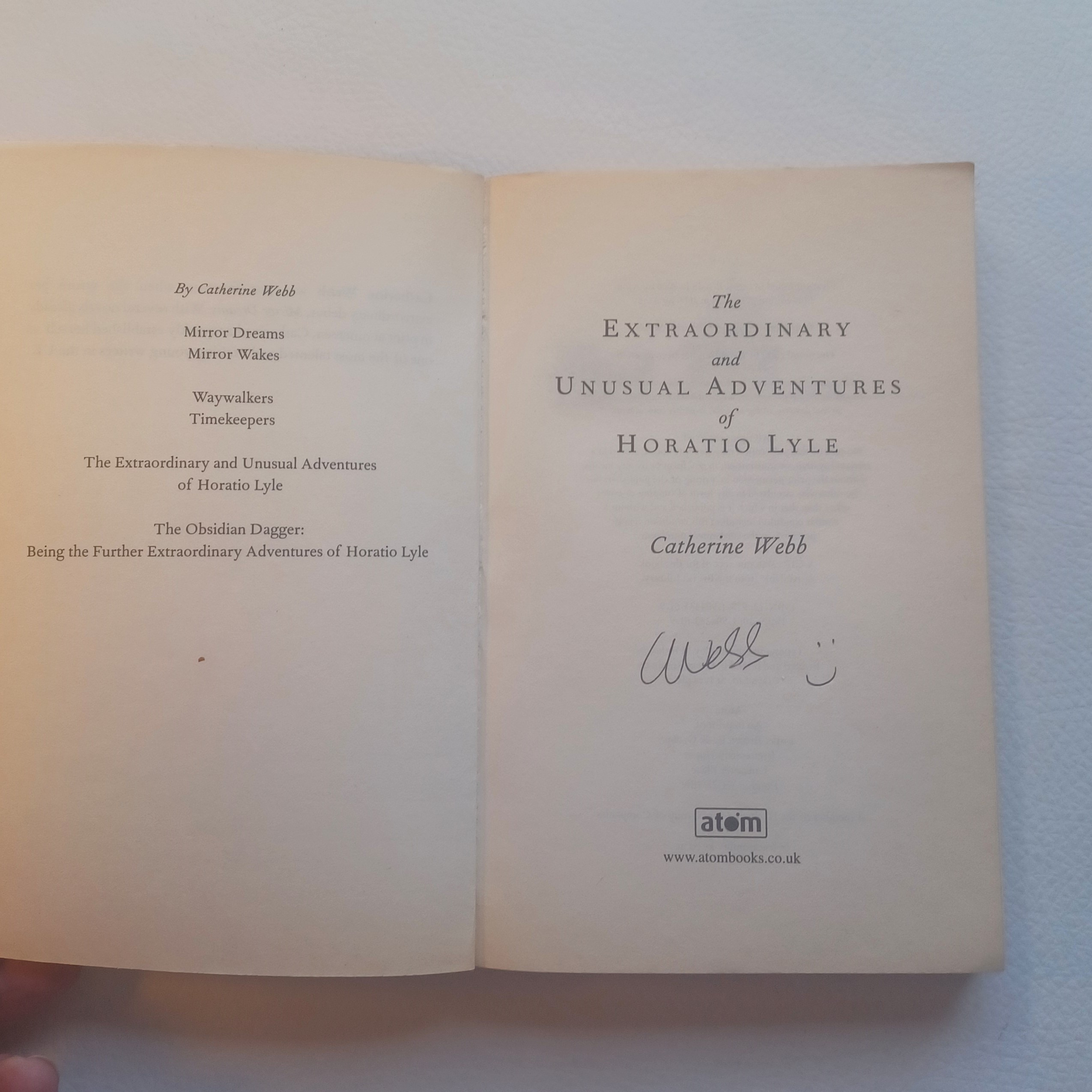 The Extraordinary and Unusual Adventures of Horatio Lyle by Catherine ...