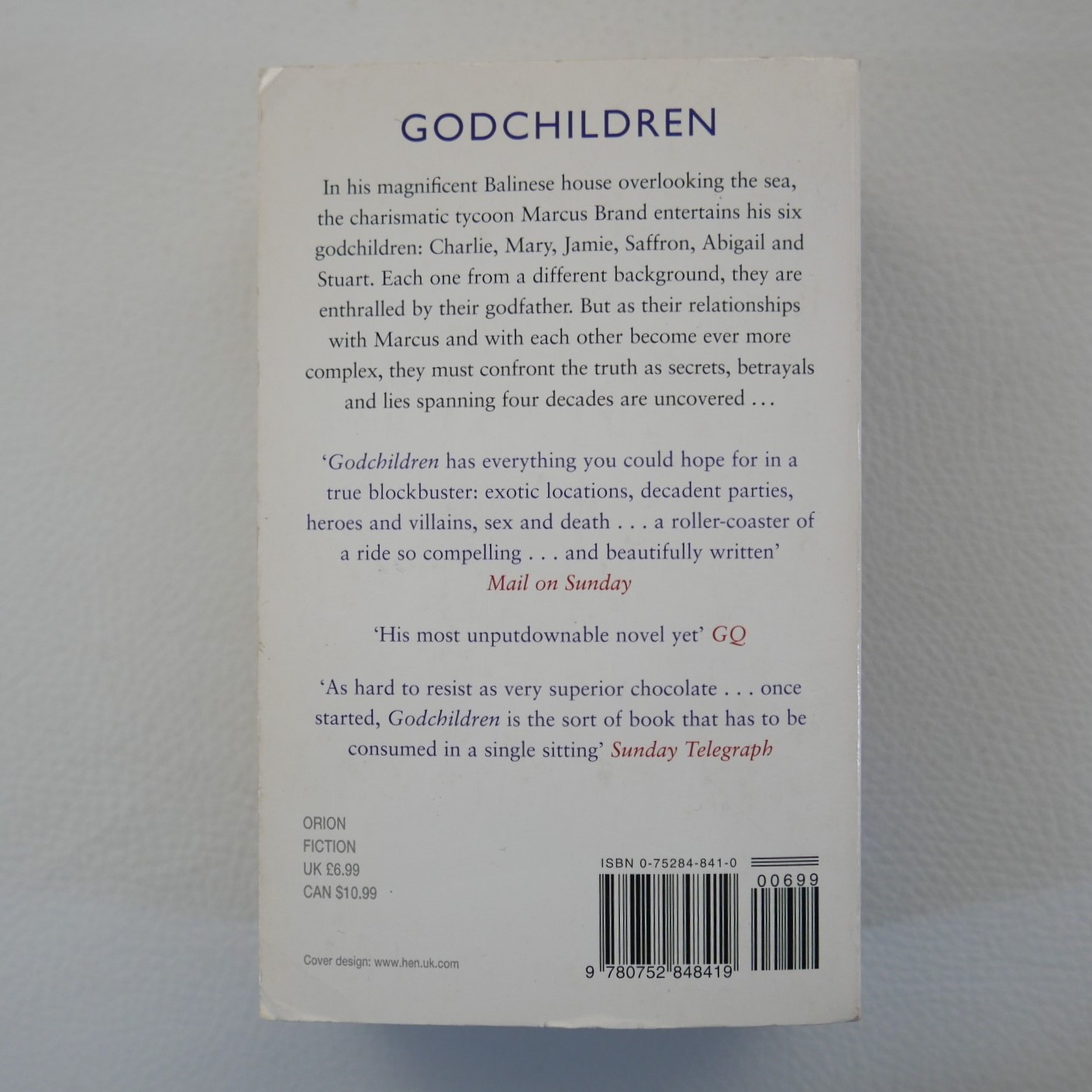 Godchildren by Nicholas Coleridge - The Crazy Book Inn