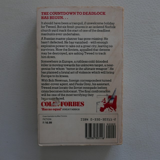 Cross of Fire by Colin Forbes - The Crazy Book Inn