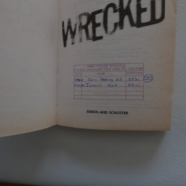 Wrecked by ER Frank - The Crazy Book Inn