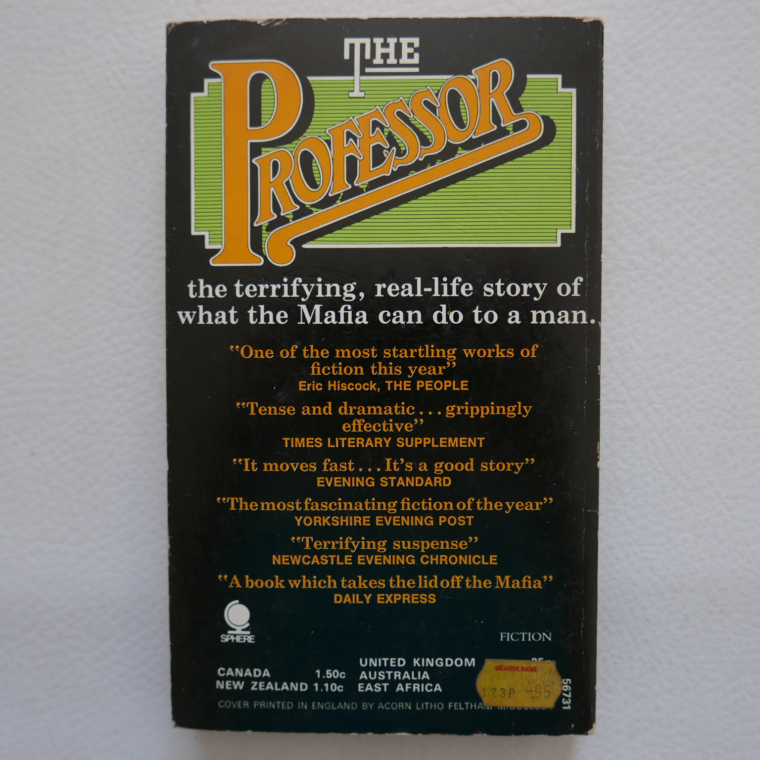 The Professor by Jack Lynn - The Crazy Book Inn