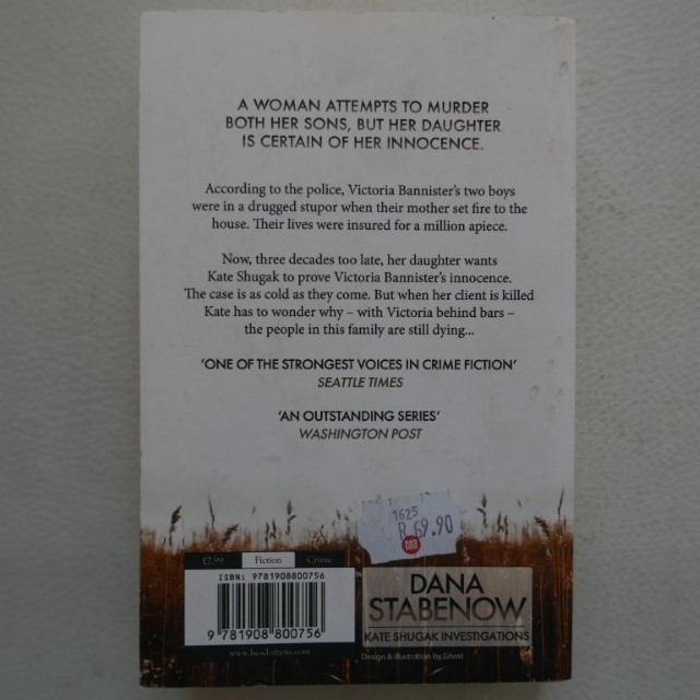A Taint in the Blood by Dana Stabenow - The Crazy Book Inn