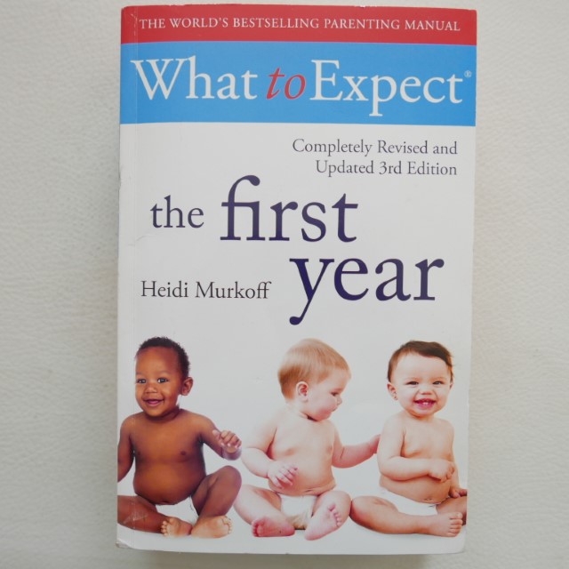 What to Expect the First Year by Heidi Murkoff - The Crazy Book Inn