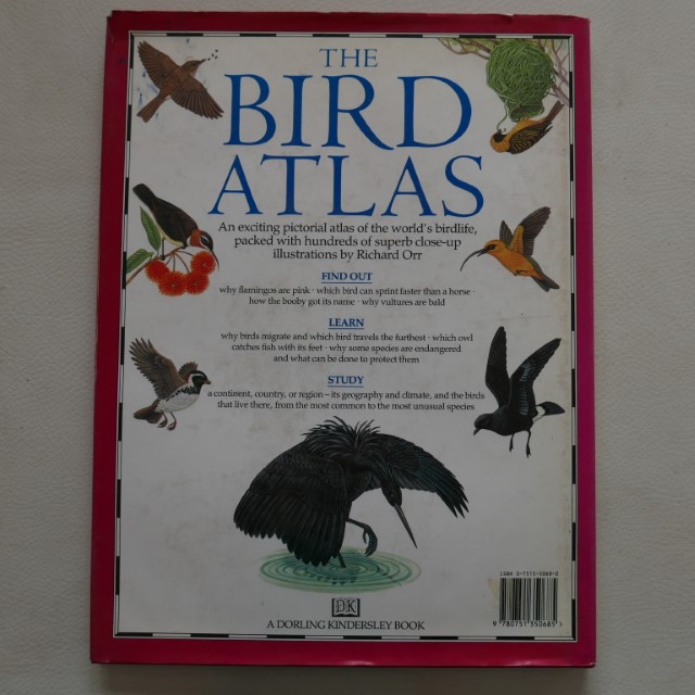 The Bird Atlas by Barbara Taylor - The Crazy Book Inn