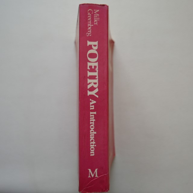 Poetry An Introduction by Ruth Miller - The Crazy Book Inn