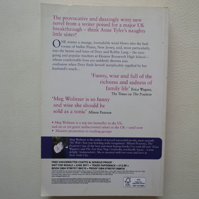 The Uncoupling by Meg Wolitzer - The Crazy Book Inn