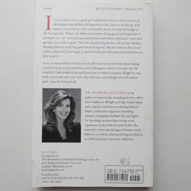 The Good Girl’s Guide to Bad Girl Sex by Barbara Keesling, Ph.D. - The ...