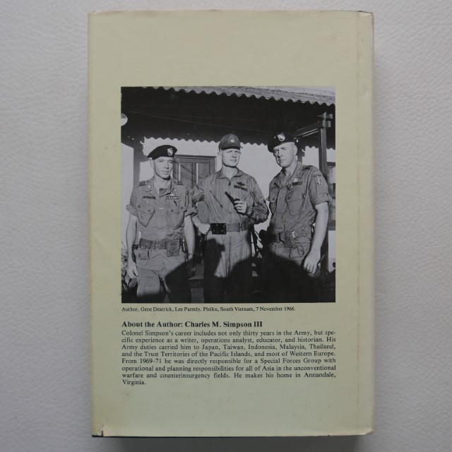 Inside the Green Berets – The First Thirty Years by Charles M Simpson ...