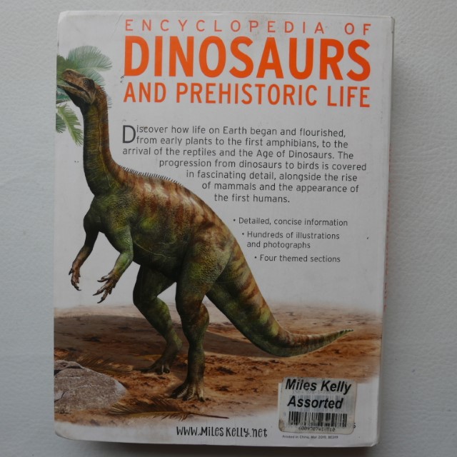 Encyclopedia of Dinosaurs and Prehistoric Life by Miles Kelly - The Crazy Book Inn