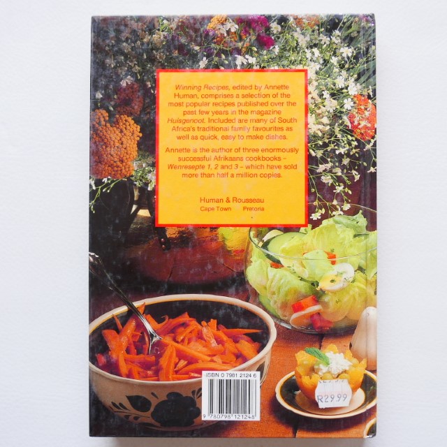 Huisgenoot Winning Recipes by Annette Human - The Crazy Book Inn