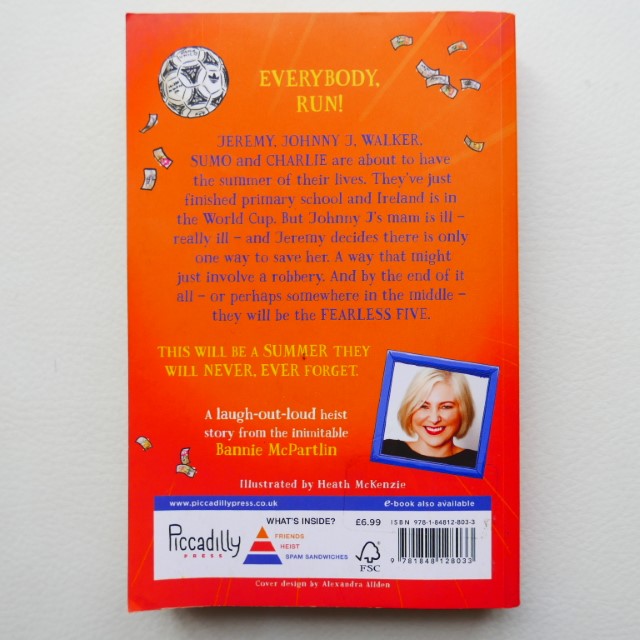 The Fearless Five by Bannie McPartlin - The Crazy Book Inn