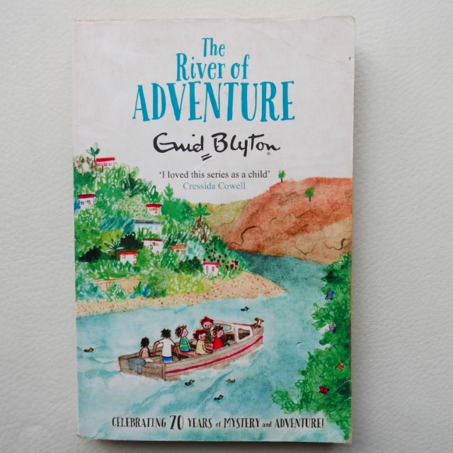The River of Adventure (Adventure #8) by Enid Blyton - The Crazy Book Inn