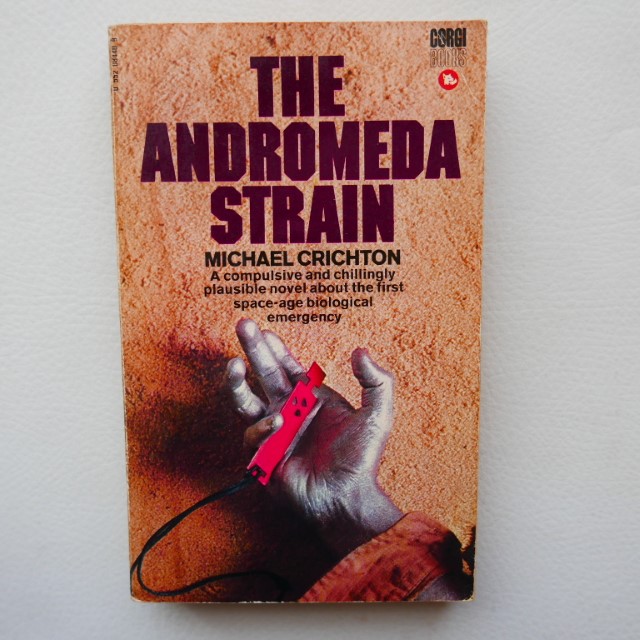 The Andromeda Strain by Michael Crichton - The Crazy Book Inn