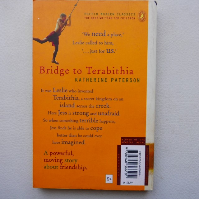 Bridge to Terabithia by Katherine Pearson - The Crazy Book Inn