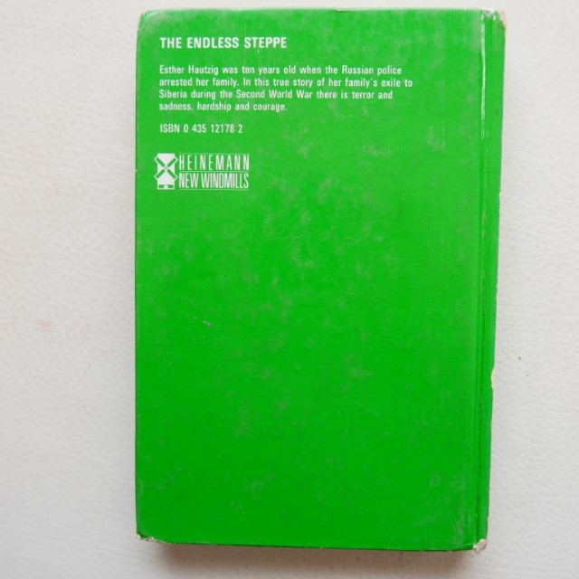 The Endless Steppe by Esther Hautzig - The Crazy Book Inn