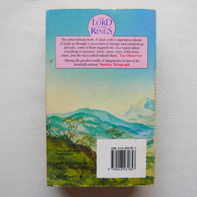 Lord of the Rings – Middle Earth Series – Part 1, 2 & 3 by JRR Tolkien ...