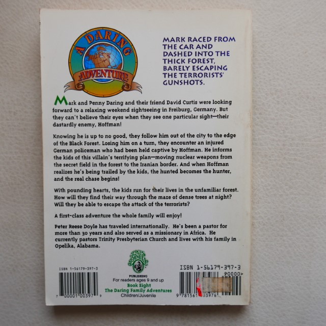 Escape from Black Forest by Peter Reese Doyle - The Crazy Book Inn