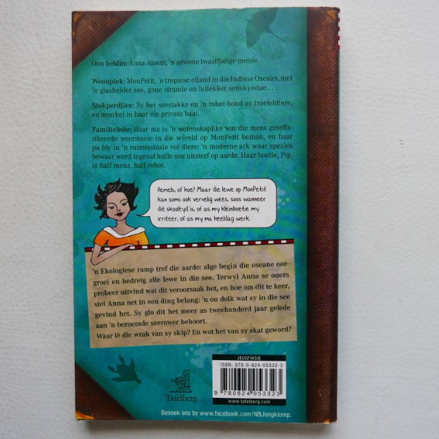 Anna Atoom en die Seerower se Dolk Deur Elizabeth Wasserman - The Crazy ...