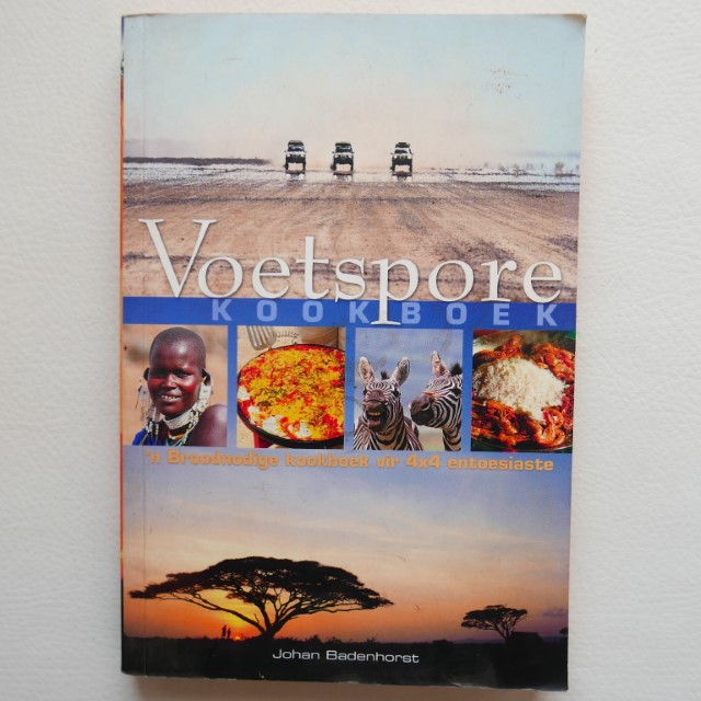 Voetspore Kookboek deur Johan Badenhorst - The Crazy Book Inn