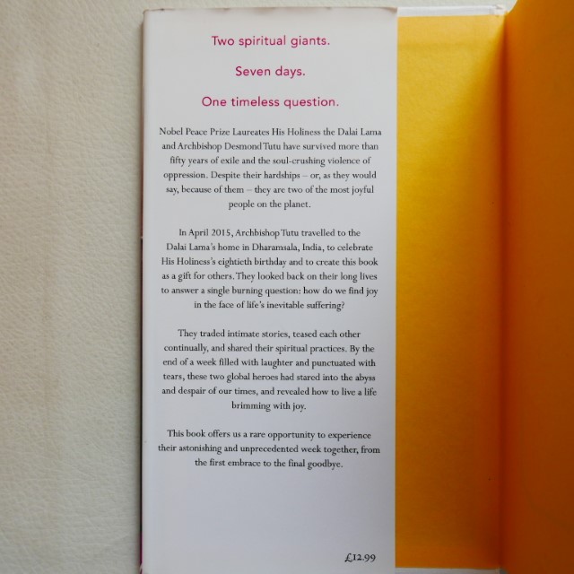 The Book of Joy Lasting Happiness in a Changing World – The Book of Joy ...