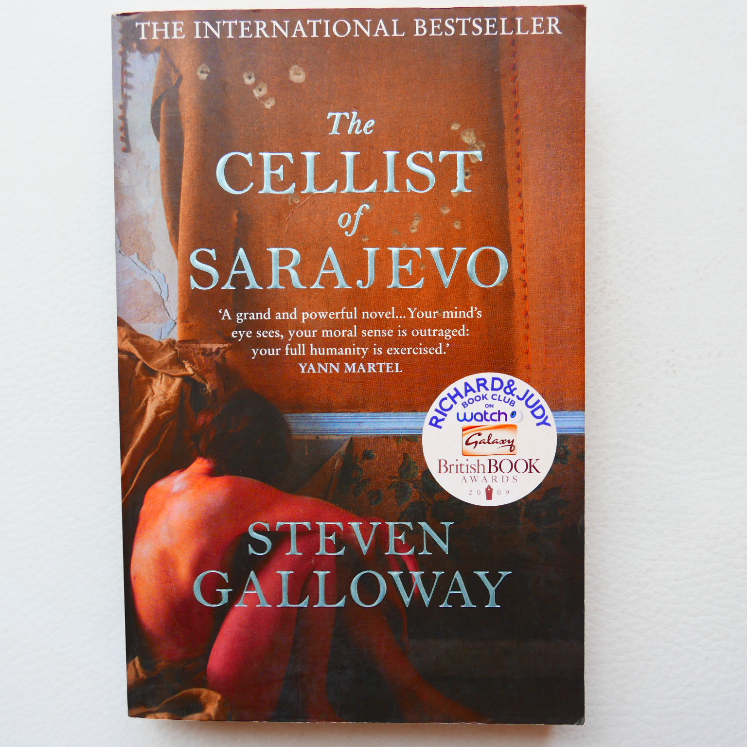 The Cellist of Sarajevo by Steven Galloway - The Crazy Book Inn