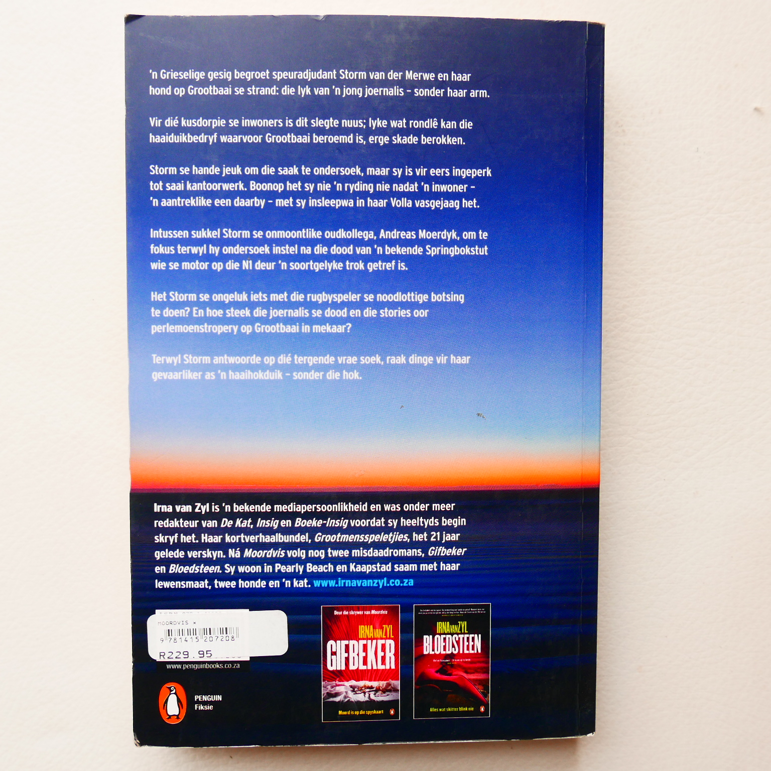 Moordvis deur Irna van Zyl - The Crazy Book Inn