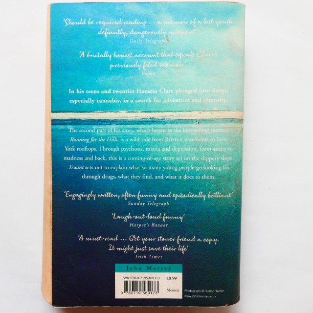 Truant: Notes from the Slippery Slope by Horatio Clare - The Crazy Book Inn