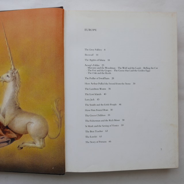 Folk Tales and Fables of the World by Barbara Hayes & Robert Ingpen ...